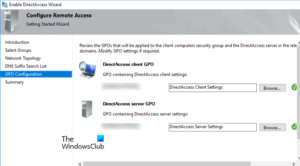 How to install and configure Direct Access on Windows Server