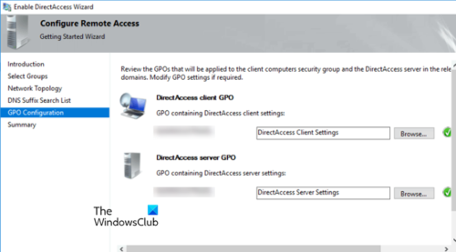 How to install and configure Direct Access on Windows Server