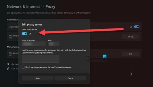 Proxy Authentication Error 2606 in OneDrive [Fix]