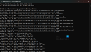 How to install and run Makefile on Windows 11