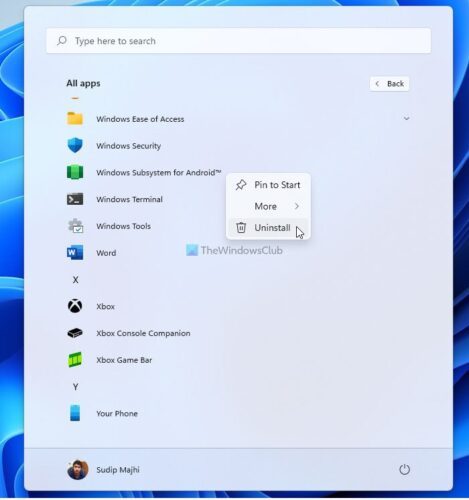Install Windows Subsystem for Android (WSA) on Windows 11