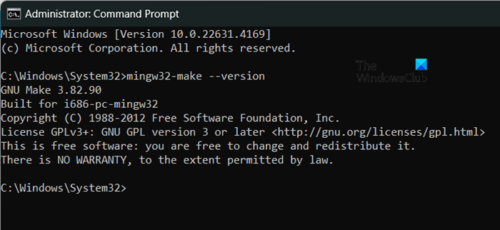 How to install and run Makefile on Windows 11