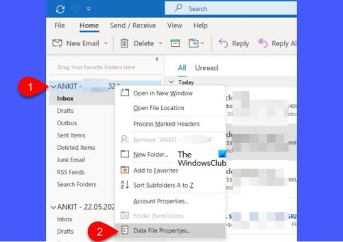 How to check and increase Outlook Mailbox size limit