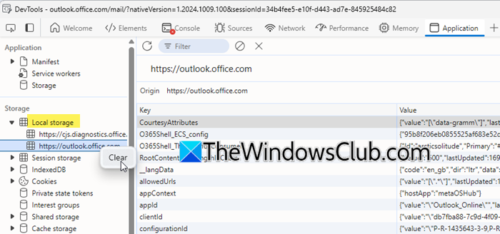 How to clear Outlook cache in Windows 11