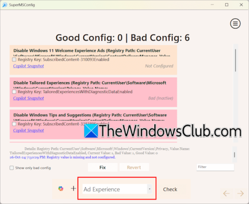 Use SuperMSConfig to customize Windows 11 experience