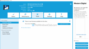 How to update SSD firmware on Windows 11