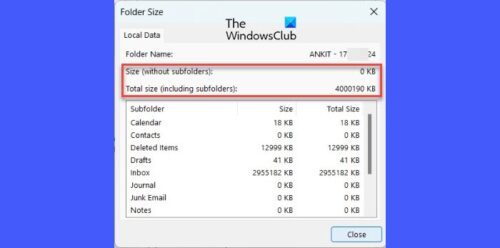 How to check and increase Outlook Mailbox size limit