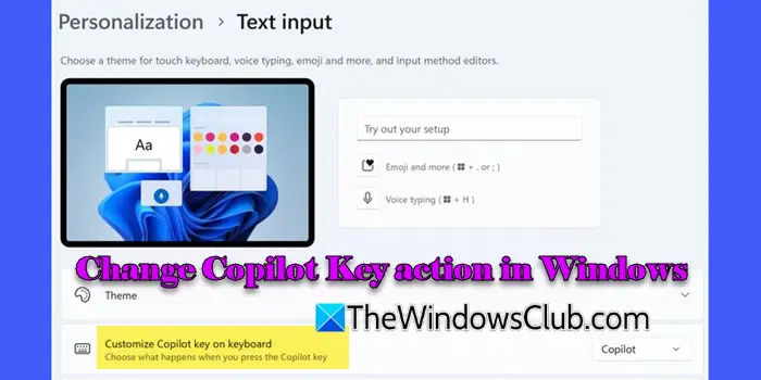 How to assign Copilot button on any keyboard on Windows 11 How to assign Copilot button on any keyboard on Windows 11