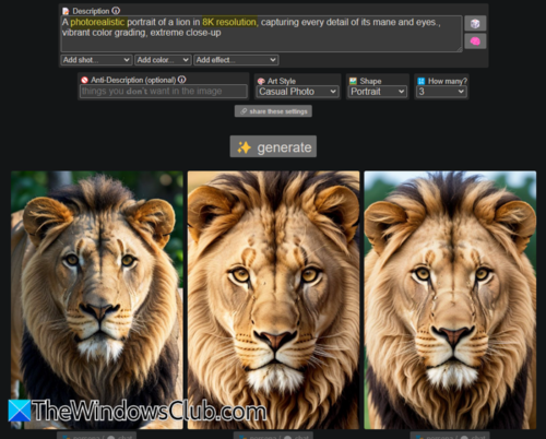 How to use Perchance AI image, video and story generator