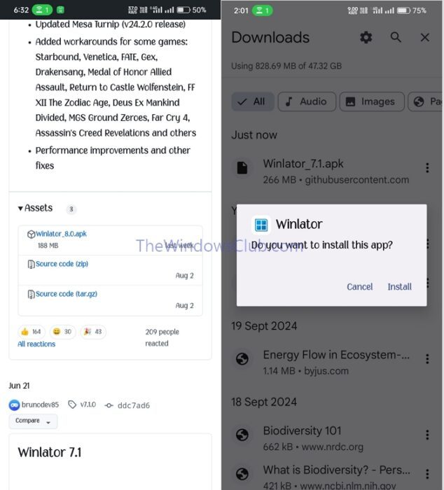Winlator lets you run Windows apps on Android