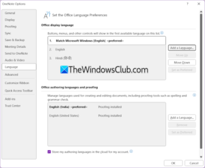 OneNote keeps crashing on Windows 11
