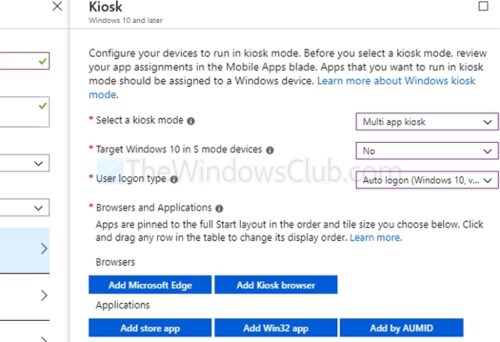 How to set up Kiosk Mode in Windows 11 using Assigned Access