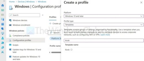 How to set up Kiosk Mode in Windows 11 using Assigned Access