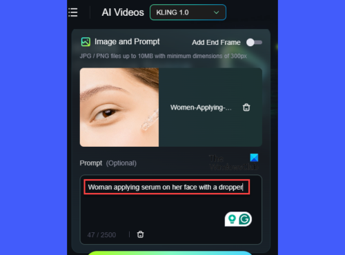 How to use Kling AI Image to Video?