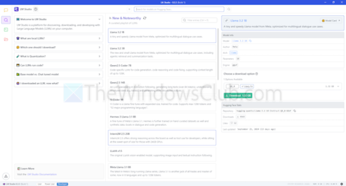 Free tools to run LLM locally on Windows 11 PC