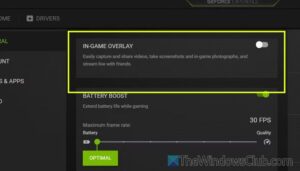 NVIDIA Web Helper Service high CPU usage in Windows 11