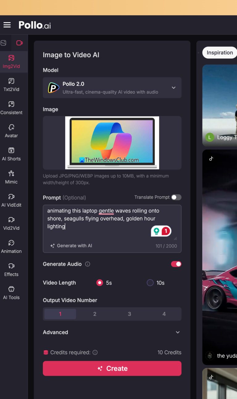 How to use Pollo AI Image to Video Generation Platform?