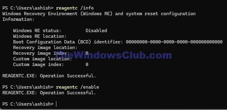 Systemreset.exe is not working or missing in Windows 11