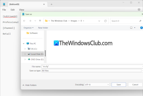 Can't choose Windows version or edition during installation