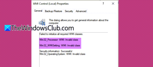 Fix SCCM Client WMI issues Access Denied, Connection Failure, etc