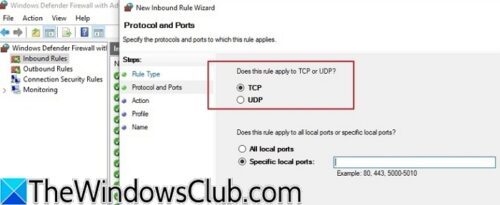 How to port forward Hotspot to PC in Windows 11/1