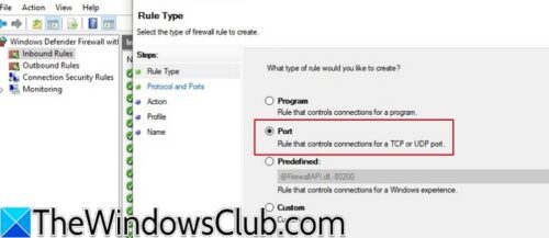 How to port forward Hotspot to PC in Windows 11/1
