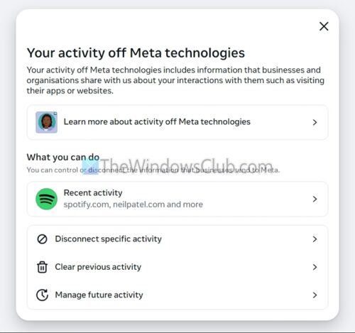 Stop Meta from using your data for AI training