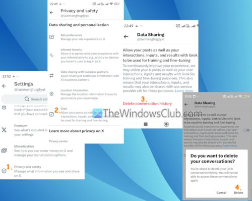 Stop X (Twitter) from using your data to train AI Grok