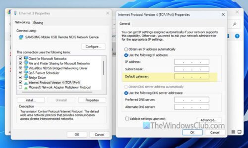 Fix Destination host unreachable Ping error in Windows 11