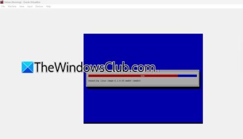 How to install Debian on VirtualBox in Windows 11