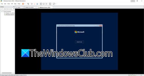 How to install Windows Server on VMware Workstation