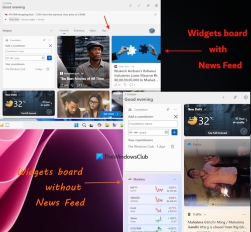 Remove or Disable opening of Widgets board in Windows 11
