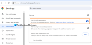 Remove Dotted Circle in Chrome Tab Icons or Faded tabs in Edge