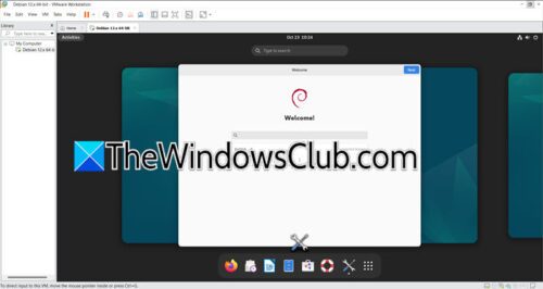 How to install Debian on VMware Workstation