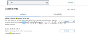 How to Turn off AI in Edge browser to stop Data Sharing