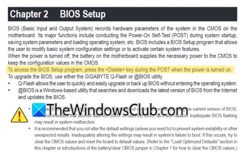 What is BIOS key? How to get BIOS key for Windows PC