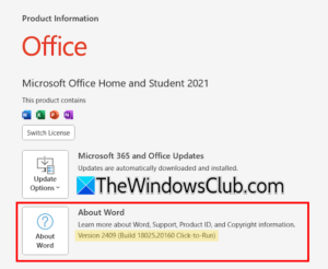 How to roll back Microsoft Office to the previous version