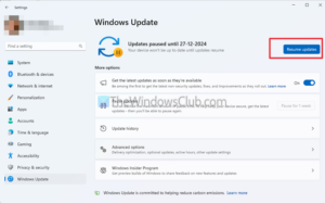 Latest Windows Updates not showing on Windows 11 PC; Why?