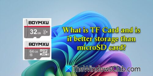 What is TF Card and is it better storage than microSD card?