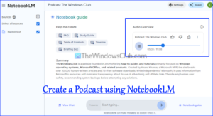 How to create Podcast using NotebookLM AI?