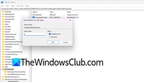 Recall is not saving snapshots in Windows 11