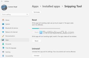 Snipping tool keeps popping up on Windows 11