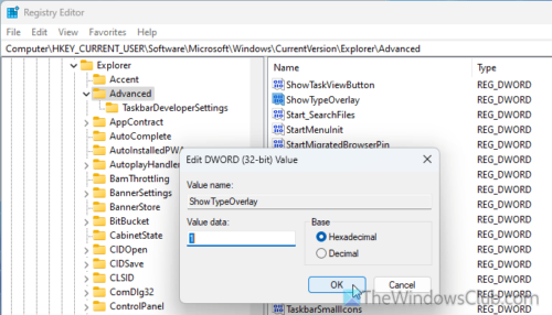 How to show or hide file icon on thumbnails in Windows 11