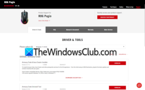 Download mouse drivers for Windows 11