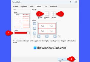 How to change Gridline color in Excel