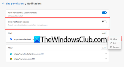 Edge push notifications not working [Fix]