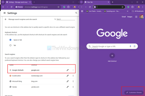 Customize Chrome button missing; How to get it back?