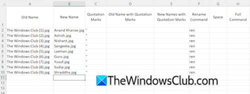 How to rename multiple Files or Folders at once in Windows 11