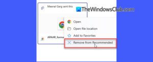 Disable Recommended section in Explorer Home in Windows 11