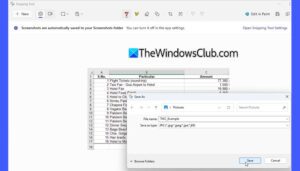 How to convert Excel file to JPG